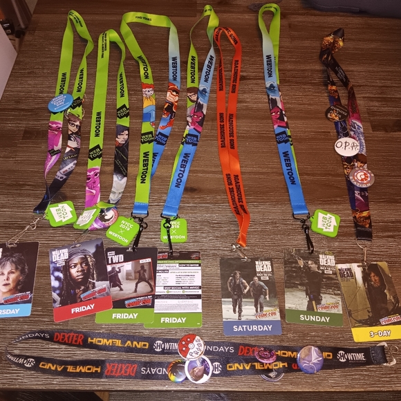 NY COMIC-CON | Other | Ny Comiccon Lanyards | Poshmark